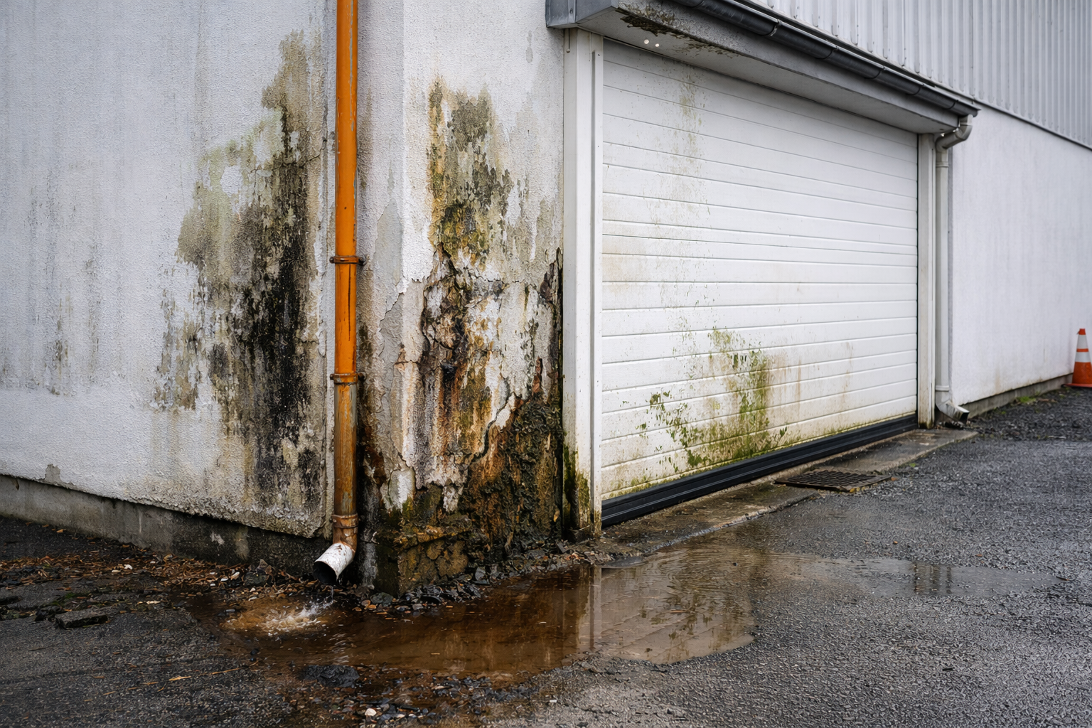 Signs Your Building Needs Waterproofing Immediately - White Metal